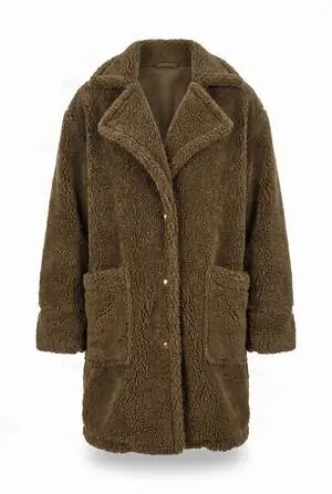 KOMODO Domini Recycled Fleece Trench Coat