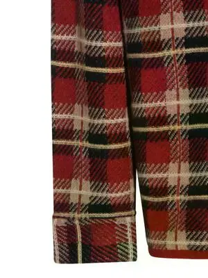 Guest In Residence Check-pattern Silk-blend Shirt