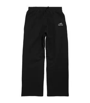 Balenciaga Cotton Bodies Logo Baggy Sweatpants