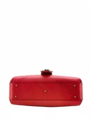 Gucci Interlocking Top Handle Bag Leather Small Shoulder Bag