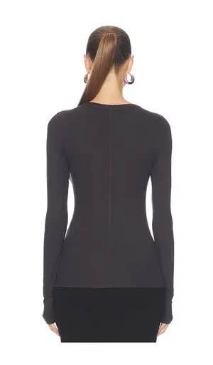 Enza Costa Silk Rib Essential Crew