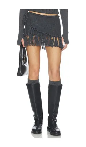Frankies Bikinis Luca Knit Skirt