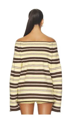 Frankies Bikinis Beau Oversized Knit Sweater