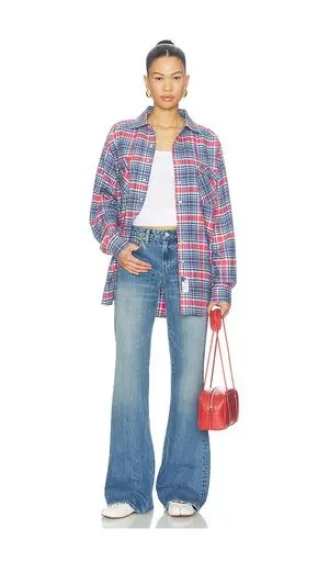Frankies Bikinis Montana Cotton Flannel Shirt