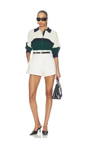 Good American The Oversized Rugby Sweater