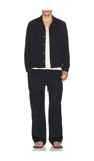 Frescobol Carioca Luan Wood Knitted Relaxed Trouser