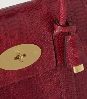 Mulberry Snake-embossed Leather Bayswater Top-handle Bag