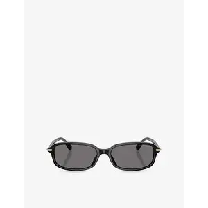 Michael Kors Mk2288u Agra Rectangle-frame Acetate Sunglasses