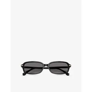 Michael Kors Mk2288u Agra Rectangle-frame Acetate Sunglasses