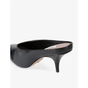 Steve Madden Fonza Heeled Leather Mules