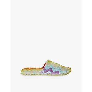 Missoni Giacomo Cotton-terry Slippers - Orange