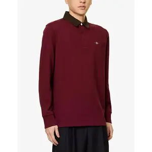 Gant Cord Collar Rugger Cotton Polo Shirt