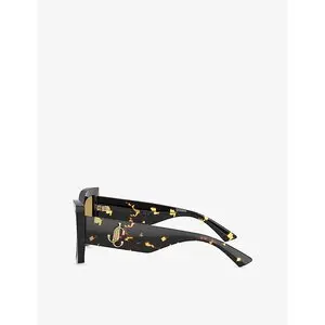 JIMMY CHOO Jc5062u Butterfly-frame Acetate Sunglasses
