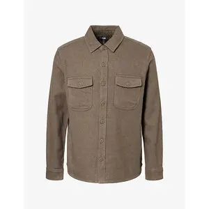 Paige Seymore Cotton Overshirt - Cedar Moss Combo