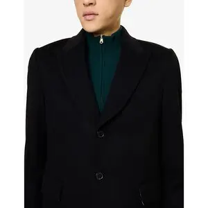 Paul Smith Single-breasted Wool-cashmere Overcoat