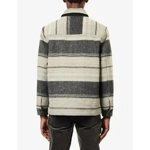 Paige Cerralvo Striped Brushed Woven Jacket