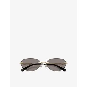 Michael Kors Mk1151 Manchester Rimless Metal Sunglasses