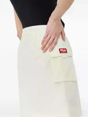 FILA Patch-pocket Zip-up Mini Skirt
