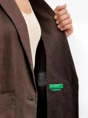 BENETTON Notched-lapel Single-breasted Jacket