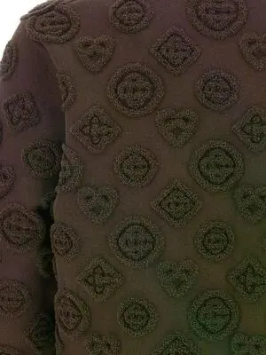 Casablanca Monogram-texture Sweater