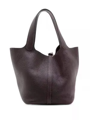 Hermès 2021 Clemence Picotin Lock 22 Handbag - Red