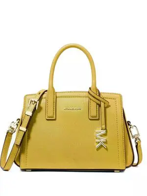 Michael Kors Laila Extra-small Leather Crossbody Bag - Yellow