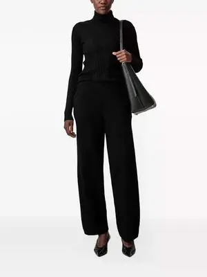 WRSTBHVR Nerian Logo-embroidered Knitted Trousers