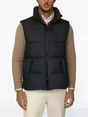 Boggi Milano Gilet In Goose Down Technical Fabric