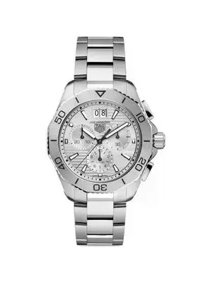 Tag Heuer Aquaracer 40mm Watch - Silver