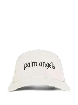 Palm Angels Logo-print Curved-peak Cap
