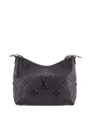 LOUIS VUITTON Carryall Monogram Empreinte Giant Pm Hobo Bag - Black