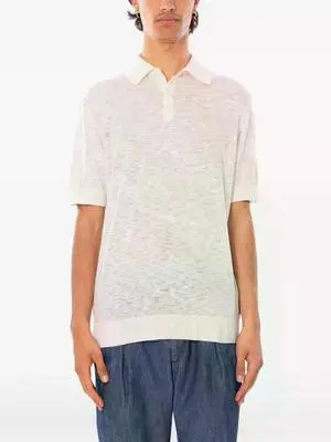 DANIELE FIESOLI Short-sleeve Polo Shirt - Neutrals