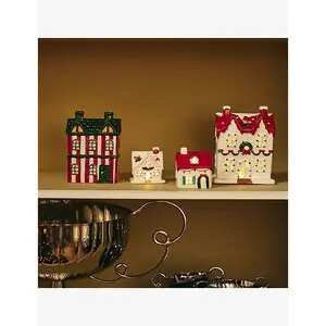 ANNA + NINA Frosted Pines Manor Led Christmas Ornament