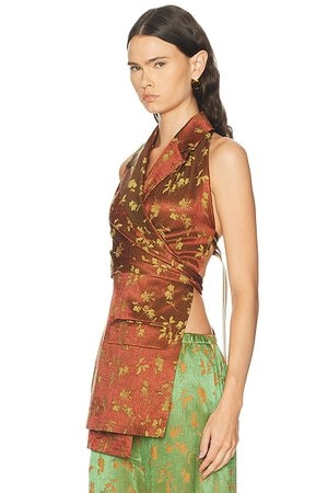 Dries Van Noten Geline Gilet Top