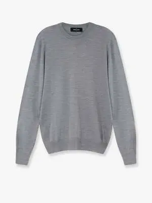GRAN SASSO Virgin Wool, Cashmere, And Silk Blend Sweater - Gray