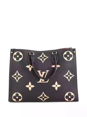 LOUIS VUITTON Onthego Tote Bicolor Monogram Empreinte Giant Mm Shoulder Bag