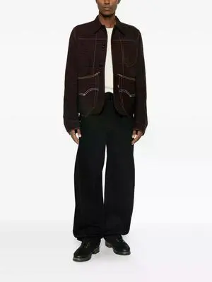 Junya Watanabe X Levi's Check Contrast-stitch Shirt Jacket