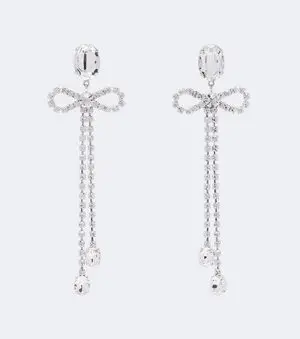 Magda Butrym Crystal-embellished Drop Earrings - Silver