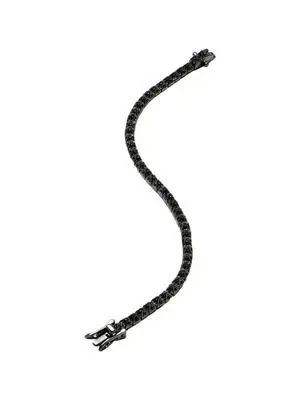 Eddie Borgo Pavé Pyramid Tennis Bracelet - Silver