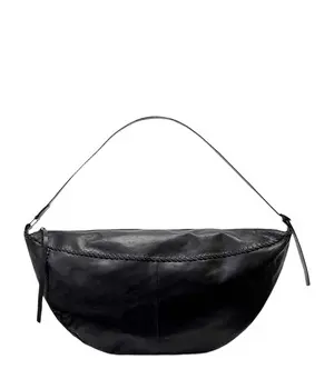 ALLSAINTS Leather Esme Cross-body Bag - Black