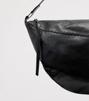ALLSAINTS Leather Esme Cross-body Bag - Black