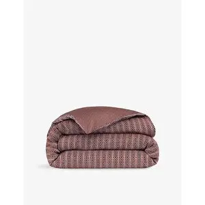 BOSS Vassily Cotton-sateen Duvet Cover - Multicoloured