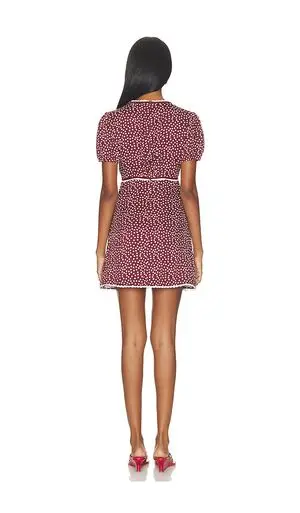 Good American The Woven V Neck Dress