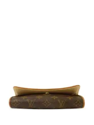 LOUIS VUITTON Monogram Pochette Twin Clutch Bag