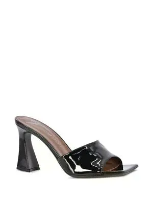 GIUSEPPE ZANOTTI Solhene Square-toe Flared-heel Sandals
