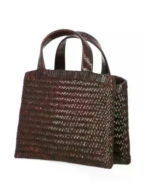 BULLY Torno Subito Braided Leather Shoulder Bag