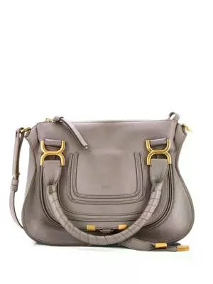 Chloé Marcie Leather Small Satchel
