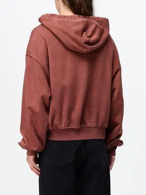 DIESEL® Relaxed Fit Cotton Zip-up Hoodie With Kangaroo Pocket