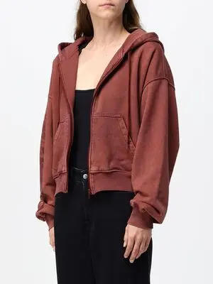 DIESEL® Relaxed Fit Cotton Zip-up Hoodie With Kangaroo Pocket
