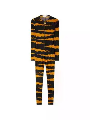 Emilio Pucci Fiamme-print Lycra Jumpsuit